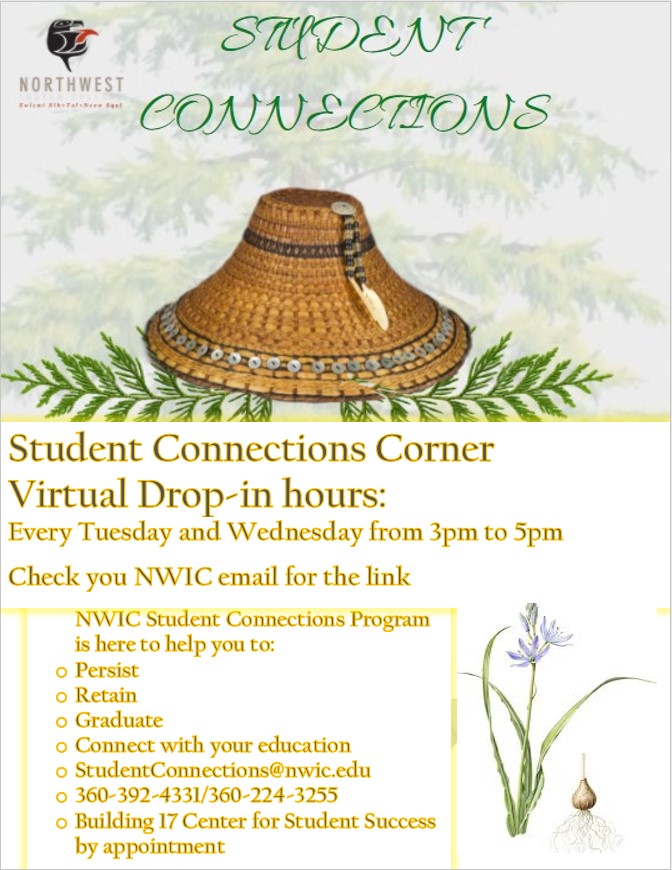 Student Connections Corner Virtual Drop-In - Northwest Indian College
