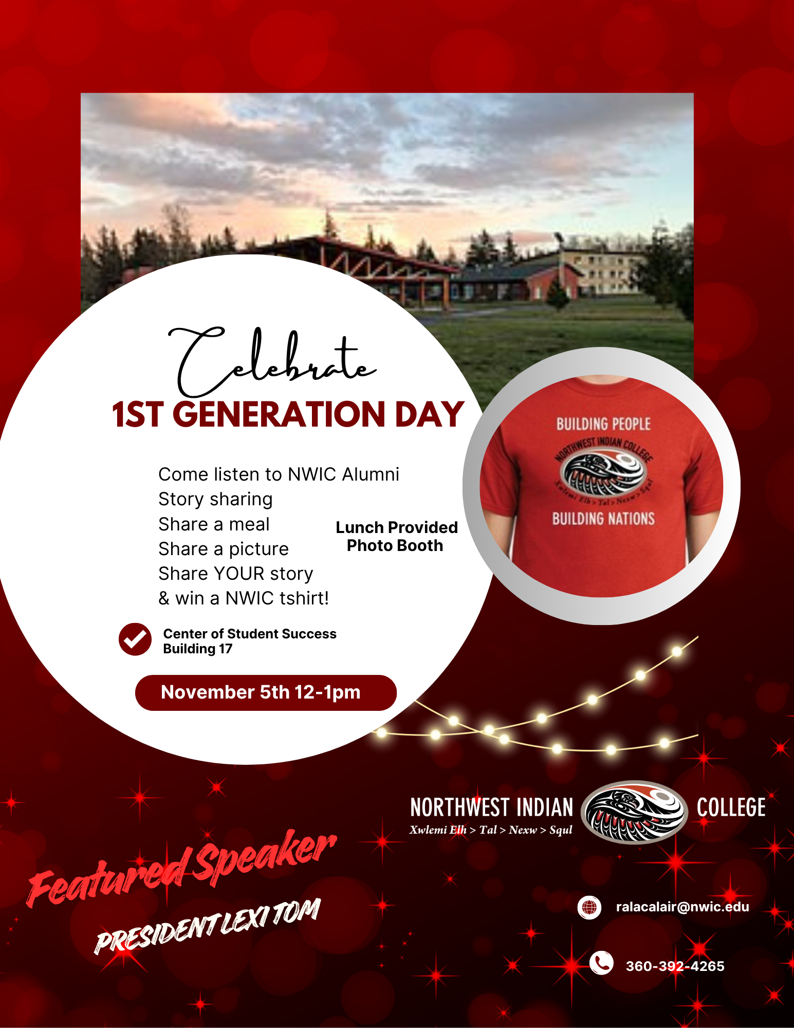 Celebrate First Generation Day - Northwest Indian College